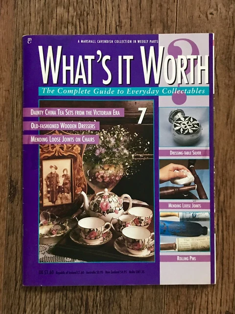 WHATS IT WORTH Magazine Issue 7 Marshall Cavendish Weekly Collectable £ ...