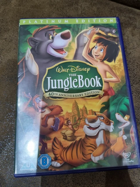THE JUNGLE BOOK (Disney) DVD (2007) Wolfgang Reitherman cert U 2 discs ...
