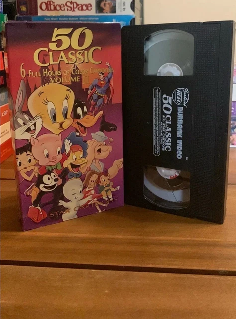 50 CLASSIC ALL Star Cartoons Volume II (VHS, 1991) 6 Hours £7.03 ...
