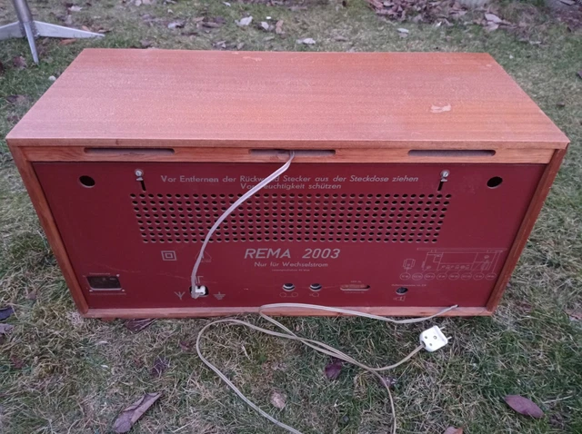 DDR RFT RADIO Röhrenradio Rema 2003 EUR 50,00 - PicClick DE