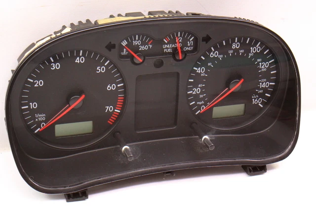 GAUGE INSTRUMENT CLUSTER Speedometer 2001 01 VW Jetta - 1J0 920 900 J ...