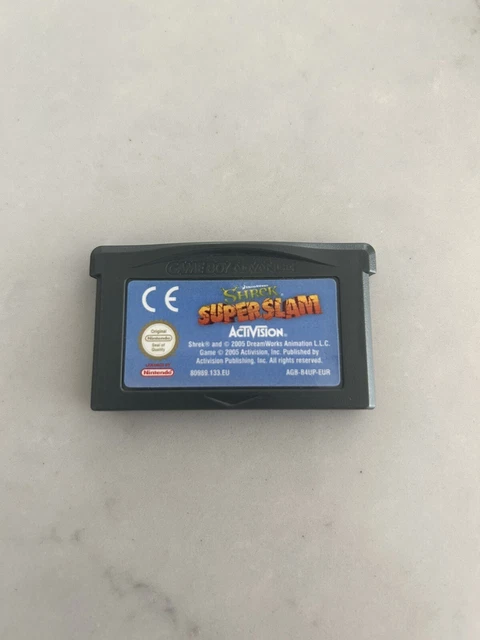 SHREK SUPERSLAM FOR Game Boy Advance (GBA) Super Slam cartridge only ...