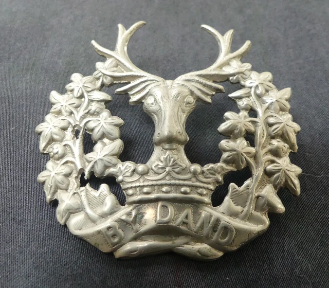 THE GORDON HIGHLANDERS ‘BYDAND’ Regiment Insigne militaire anglaise ...