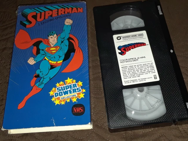 SUPERMAN SUPER POWERS Collection VHS Warner Home Video 1985 £7.60 ...