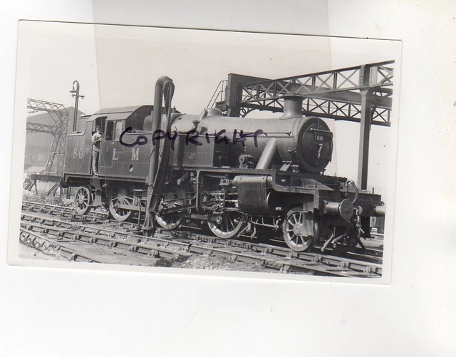 RAIL PHOTO LMS 262t 80 Manchester London rd station signal box LNWR LNER GCR £2.79 - PicClick UK