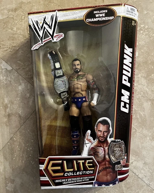MATTEL WWE ELITE Collection Series 20 CM Punk 6" Wrestling Action ...