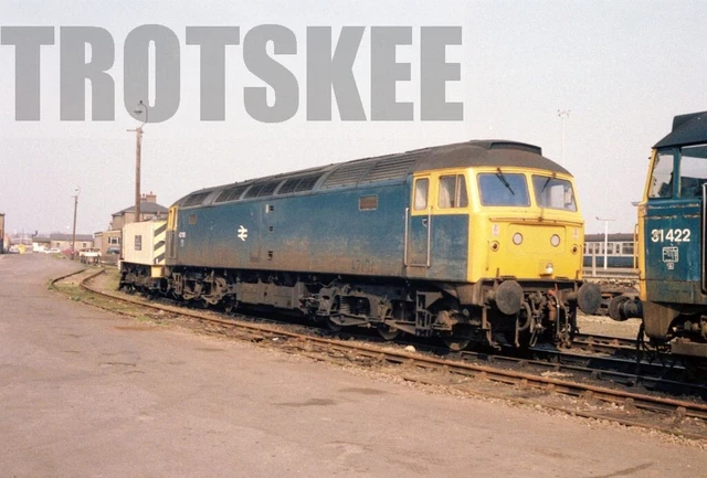 35MM COLOUR NEGATIVE British Railways Diesel Loco Class 47 47191 c1986 £4.98 - PicClick UK