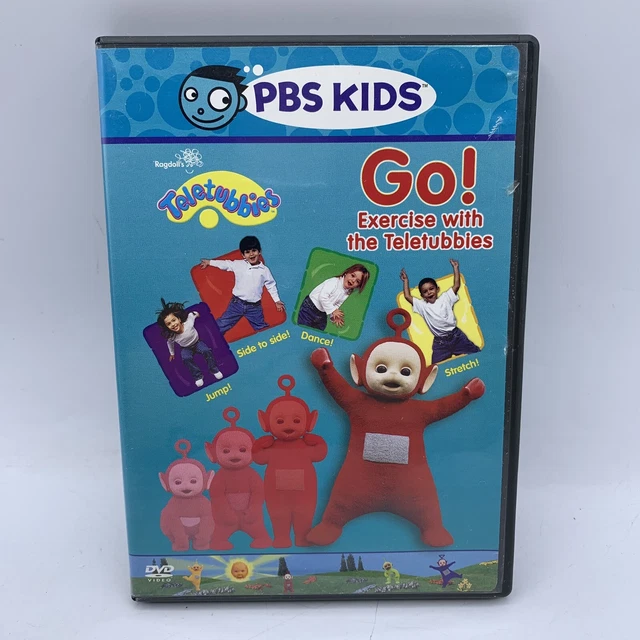 TELETUBBIES: GO! EXERCISE W/ The Teletubbies (DVD 2003) PBS Kids Rare ...