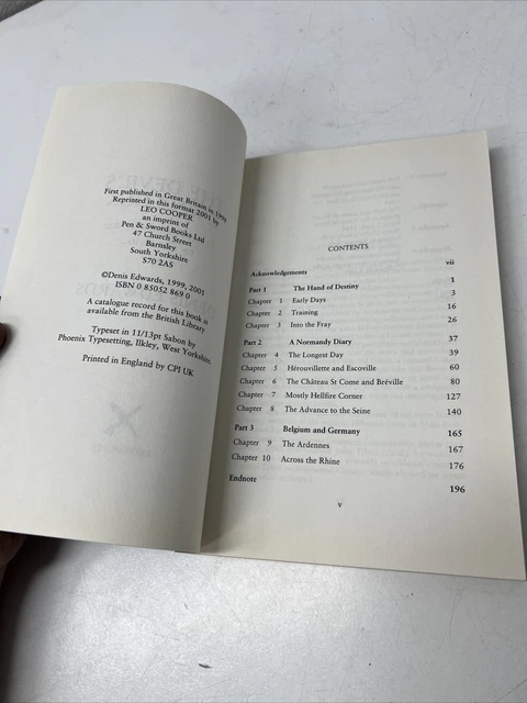 VINTAGE BOOK THE Devils Own Luck Pegasus Bridge To The Baltic Edwards ...