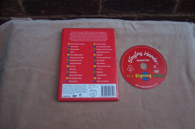 ITS SIGNING TIME 2 Dvd Makaton Children Sign Language EUR 14,21 ...