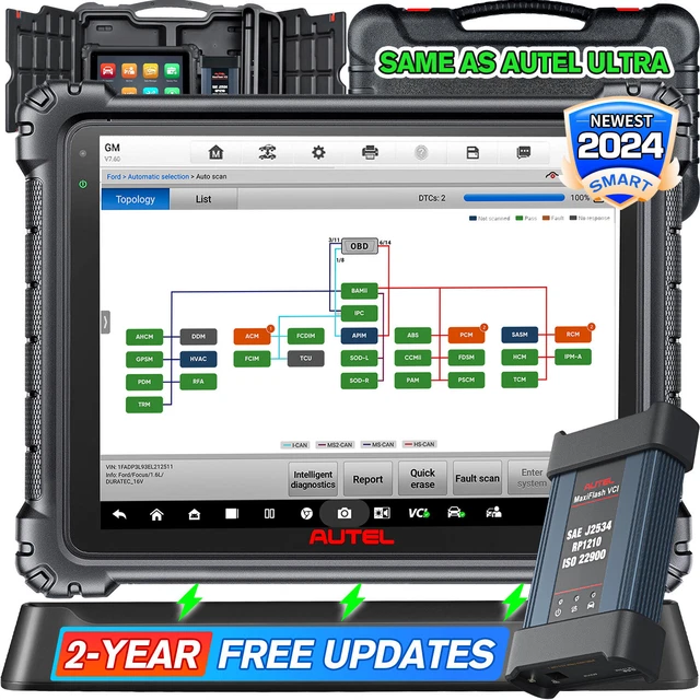 2025 AUTEL MAXISYS ULTRA Lite S As ULTRA Diagnostic J2534 Pro/gramming ...