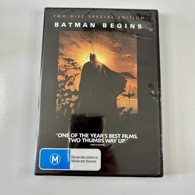 BATMAN BEGINS & The Dark Knight Rises DVD Region 4 PAL Brand New Sealed FreePost $21.99 ...