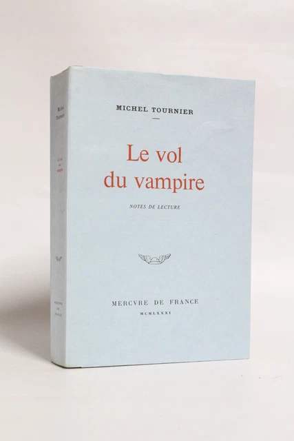 TOURNIER LE VOL du vampire EDITION ORIGINALE Tirage de t te 1981 EUR 1. ...