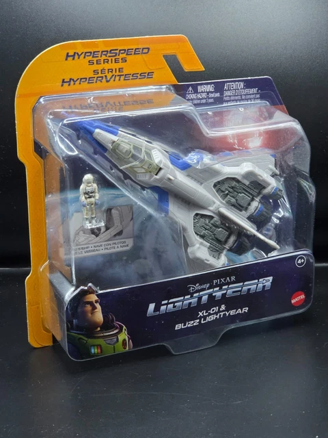 DISNEY PIXAR LIGHTYEAR Hyperspeed XL-01 Ship & Buzz Lightyear Figure ...