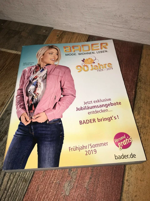 BADER VERSANDHAUSKATALOG FRÜHJAHR / Sommer 2019 Katalog Mode Wohnen ...