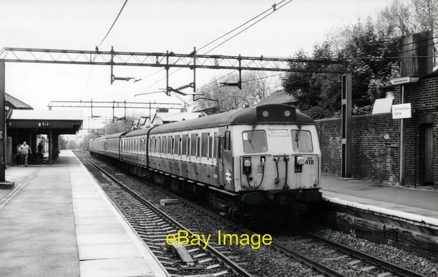 PHOTO RAILWAY 6X4 EMU Class 305 418 arrives at Walthamstow Central 16/5 ...