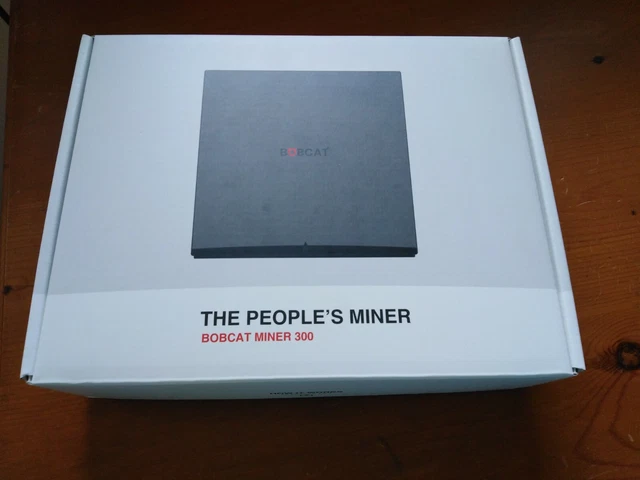 BOBCAT MINER 300 (UK/EU) schwarz. Brandneuer ungeöffneter Artikel. EUR ...