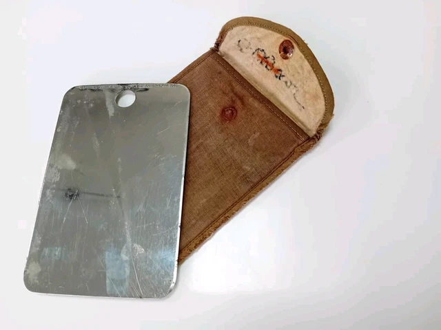WW1-WW2 US MILITARY mirror and case £25.00 - PicClick UK