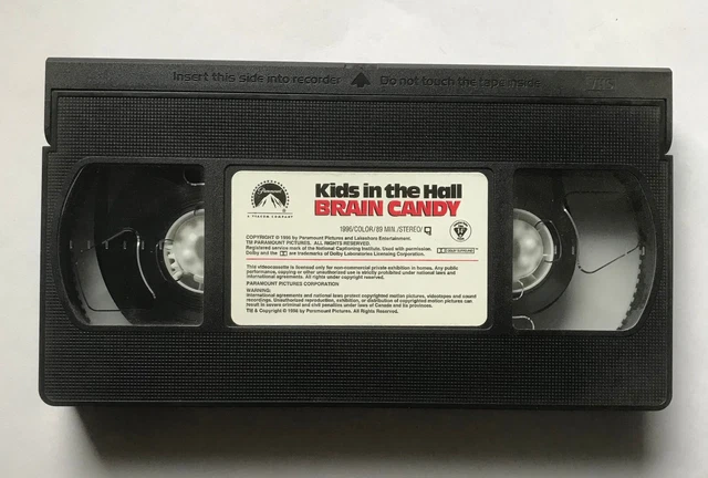 KIDS IN THE Hall Brain Candy VHS 90s Cult Skit Comedy Kevin McDonald ...