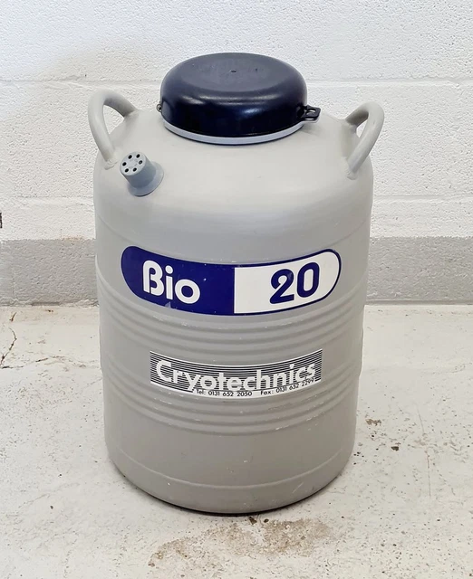 STATEBOURNE BIO 20 Liquid Nitrogen Storage Dewar Tank Lab £150.00 ...
