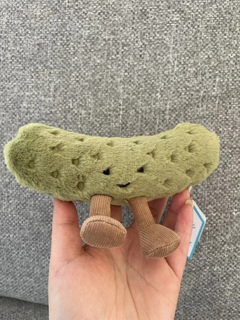 JELLYCAT AMUSEABLE PICKLE Toy With Tags and Dust Bag £13.20 - PicClick UK