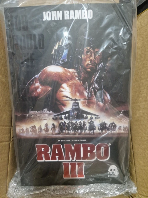THREEZERO RAMBO FIRST Blood Part 3 John Rambo 1:6 Action Figure £56.00 ...