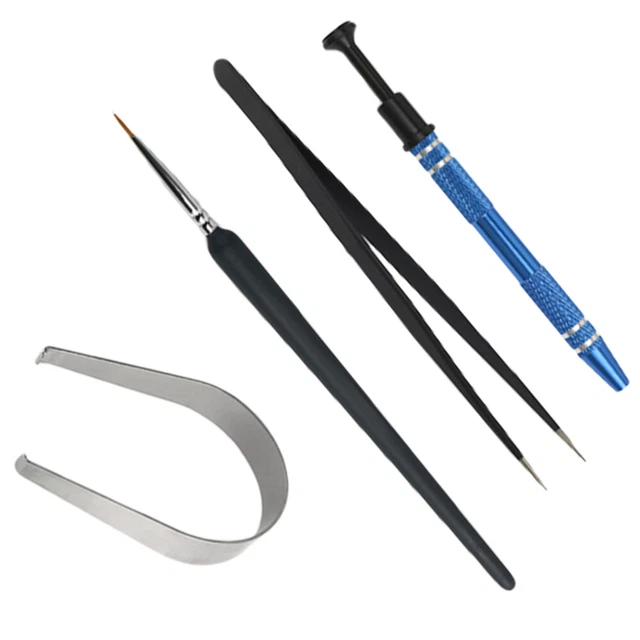 KEYCAP PULLER REMOVER Stem Holder Mechanical Keyboard Kit Grease Tool £ ...