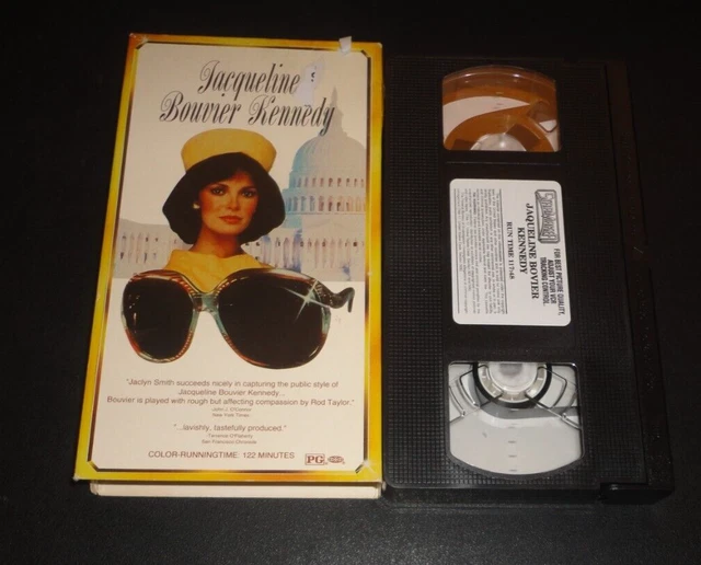 JACQUELINE BOUVIER KENNEDY (VHS, 1981) Jaclyn Smith Rare Bio TV Movie ... JACQUELINE BOUVIER KENNEDY (VHS, 1981) Jaclyn Smith Rare Bio TV Movie ...