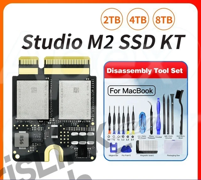 MAC STUDIO M2 Max SSD Upgrade Kit for Macbook PCB Blank Board 2/4/8TB ...