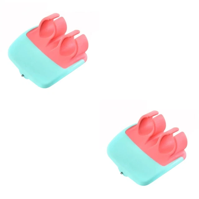 2 PACK FINGER Tool Held Vegetable Slicer £8.99 - PicClick UK