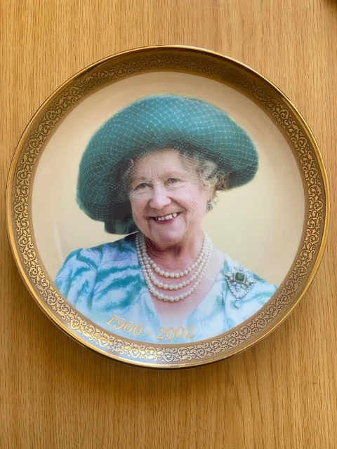 THE QUEEN MOTHER Queen of the Century Davenport Plate No.02598B £8.00 ...