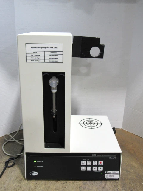 HACH MODEL 9703 HIAC Liquid Particle Counting System P/N 089200-01 ...