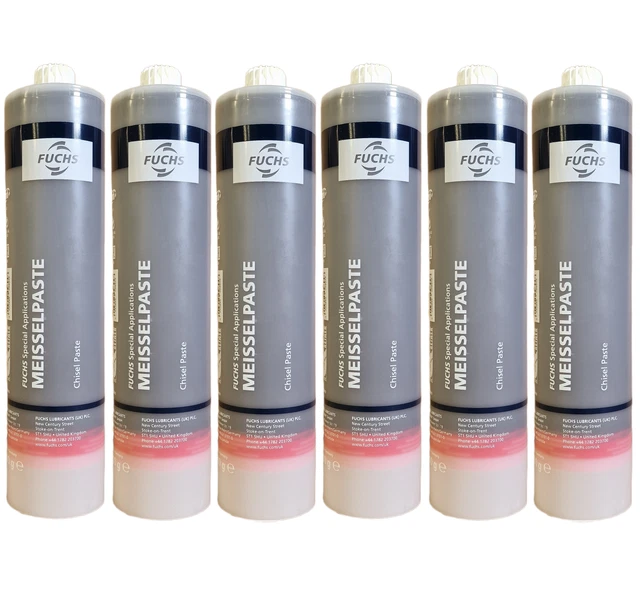 FUCHS MEISSELPASTE 6X500 g Meißelpaste Hochtemperaturpaste SYSTEM ...