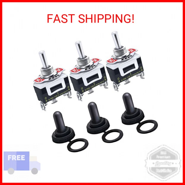 TWIDEC/3PCS HEAVY DUTY Rocker Toggle Switch 16A 250V AC SPDT 3 Position ...