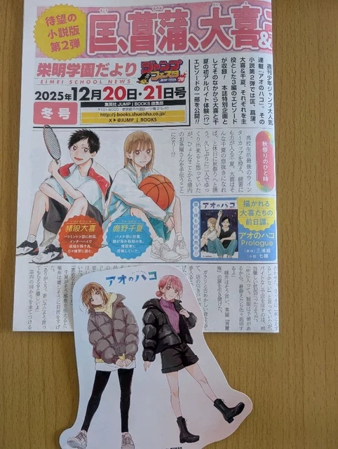 BLUE BOX JUMP Festa Handout Sticker 20252026 £37.66 - PicClick UK