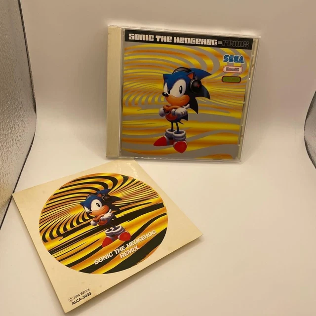 CD/DVD SONIC THE Hedgehog Remix utilisé avec autocollant endommagé EUR ...