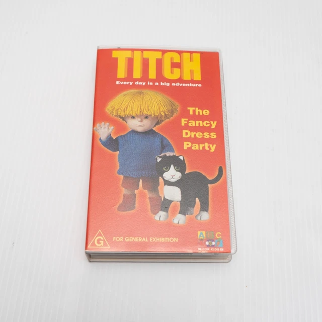 TITCH: THE FANCY Dress Party - ABC For Kids VHS Video Tape VERY RARE ...