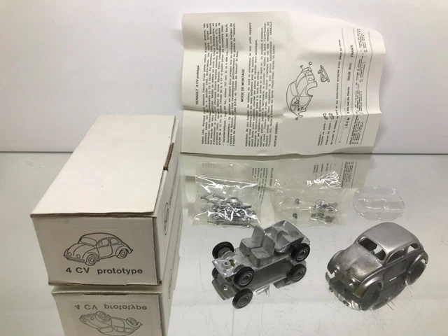 IDEM RENAULT 4CV Prototype -1:43- Unbuilt Metal Kit In Box EUR 68,00 ...