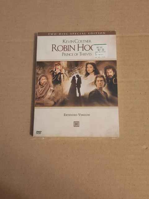 ROBIN HOOD PRINCE of Thieves DVD Two-Disc Special Extended Edition ...