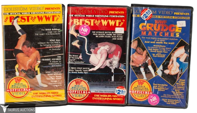 1980S WWF WWE VHS Wrestling Tape Lot - HOF Hulk Hogan - Andre The Giant £7.84 - PicClick UK