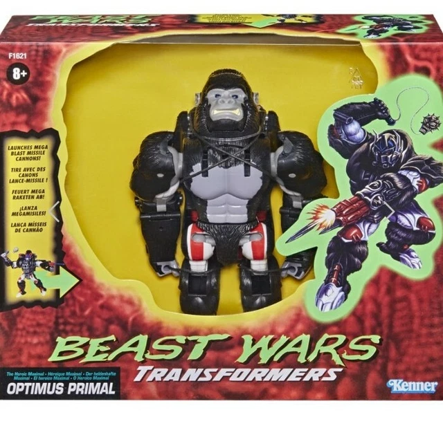 TRANSFORMERS BEAST WARS Optimus Prime primal Vintage Gorilla reissue ...