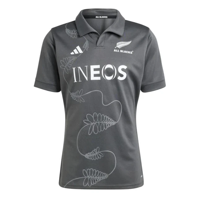 ADIDAS ALL BLACKS Rugby Training Jersey Top New Zealand £54.99 ...