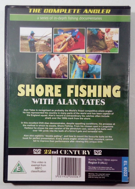THE COMPLETE ANGLER Shore Fishing With Alan Yates DVD £5.99 - PicClick UK