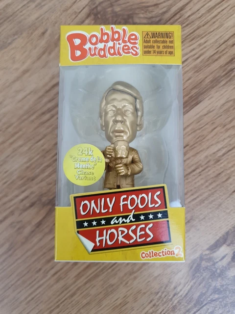 ONLY FOOLS AND Horses TRIGGER Bobble Buddies Collection 2 Gold 24k New ...