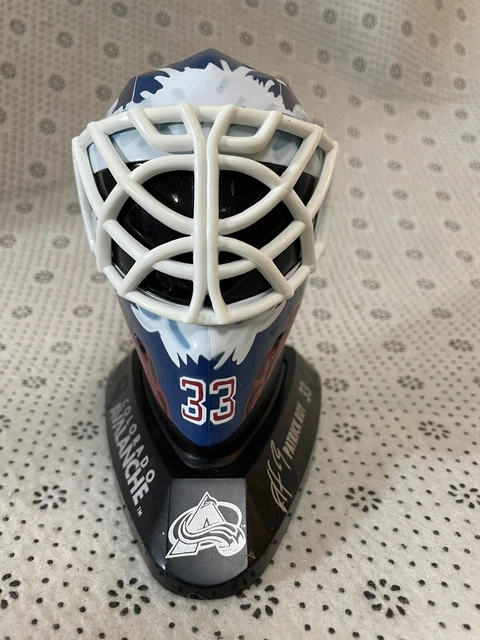 1996 MCDONALD'S REPLICA NHL Mini Goalie Mask #33 Patrick Roy Colorado ...