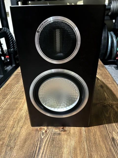 MONITOR AUDIO GOLD 100 4G Walnut Bookshelf Speakers £567.70 - PicClick UK