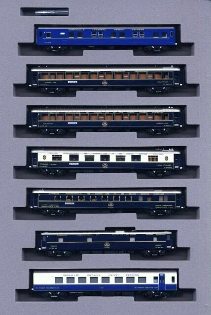 KATO N GAUGE Orient Express 1988 Basic 7-car set 10-561 Railway model ...