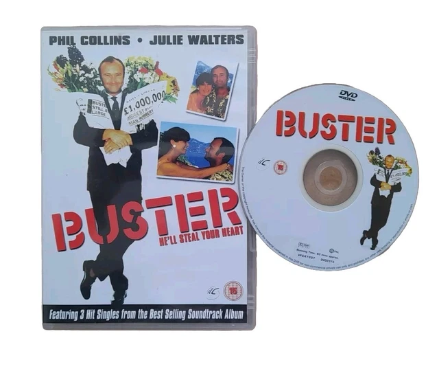 BUSTER DVD - Phil Collins, Julie Walters, Larry Lamb - 1988 Biopic ...