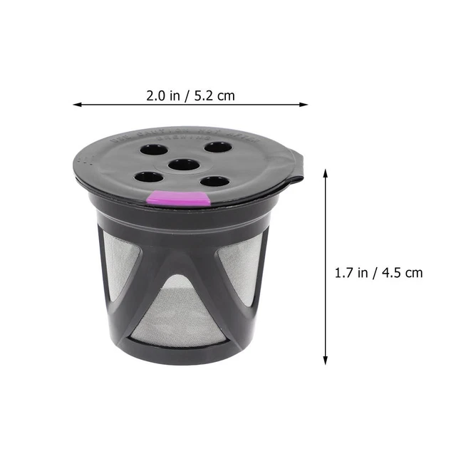 2 PCS REUSABLE Plastic Coffee Drainers Compact Coffee Filter ...