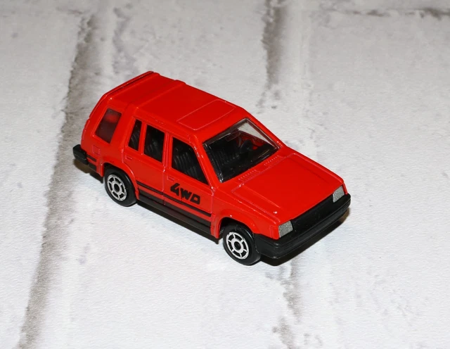 MAJORETTE FRANCE TOYOTA 4WD Tercel N° 273 Rare Red Color Version EUR 15 ...